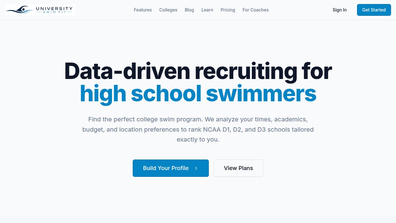 Best Colleges for Swimmers — NCAA Rankings | University Swim Fit